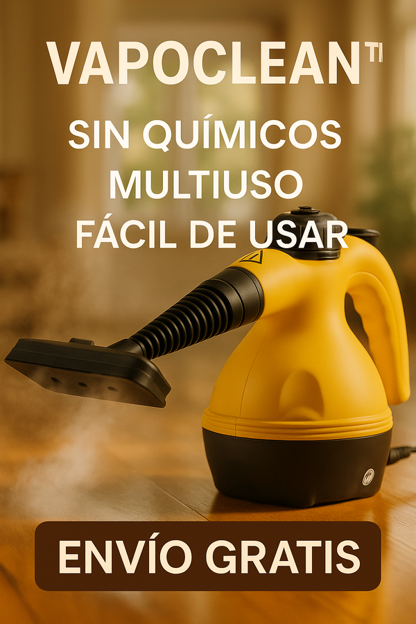 VapoClean™ Pistola de Limpieza a Vapor Multiusos 1000W + ENVIO GRATIS ...